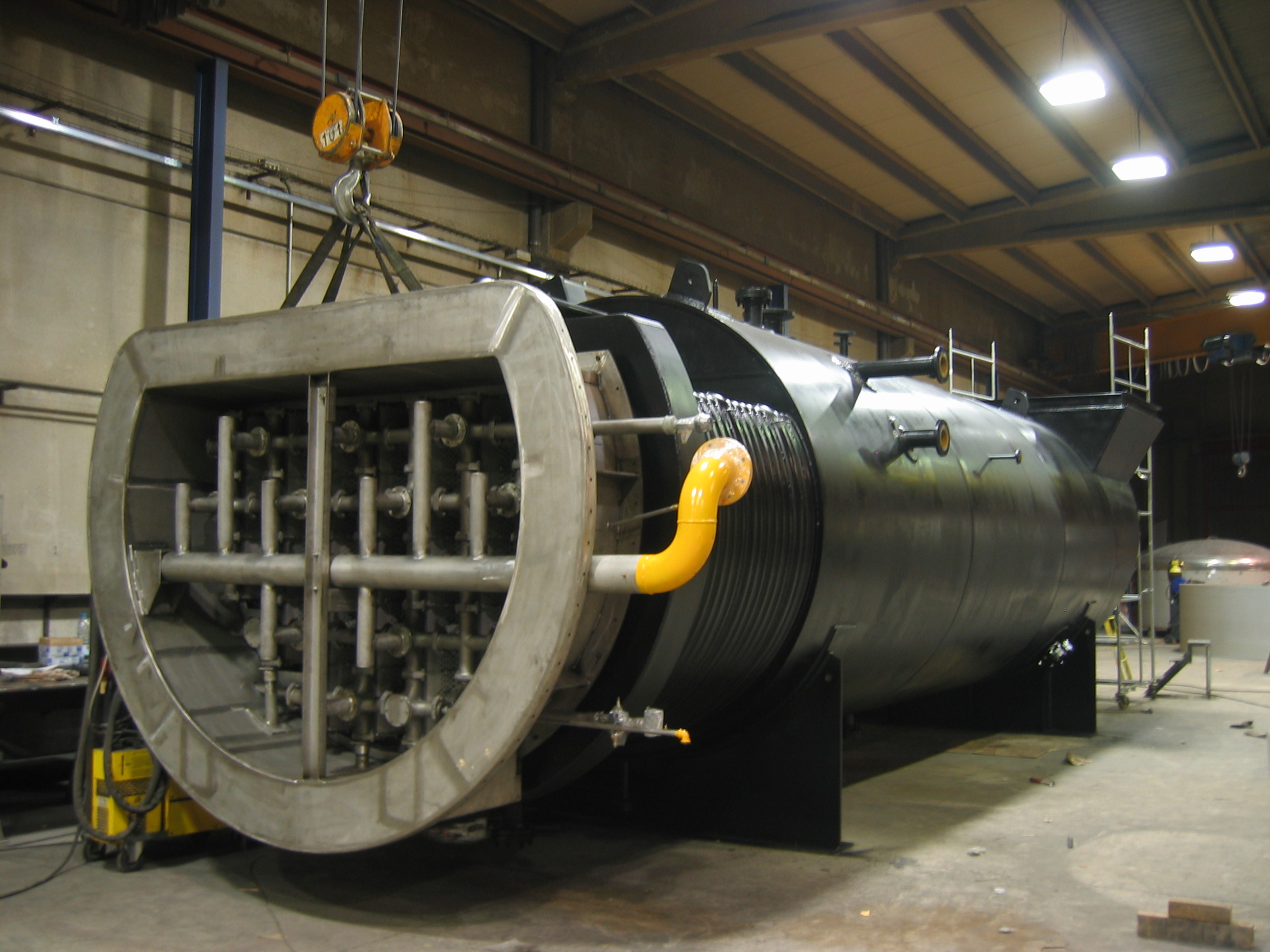 Aningas - Ergos S.A. - WASTE HEAT RECOVERY BOILERS (COGENERATION)